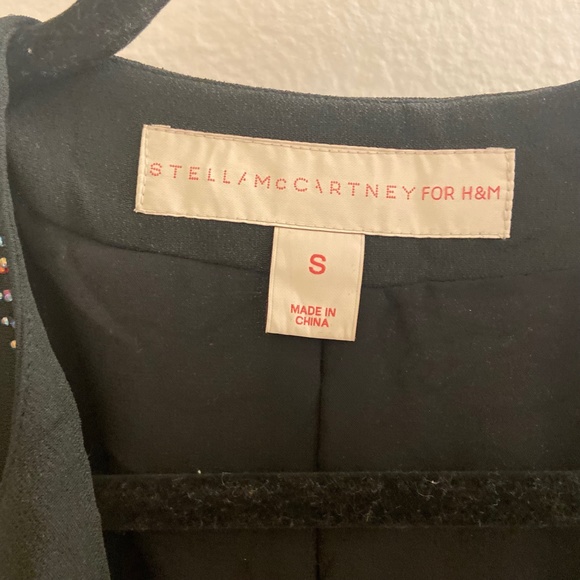 Stella McCartney | Jackets & Coats | Stella Mccartney Hm Beaded Black ...